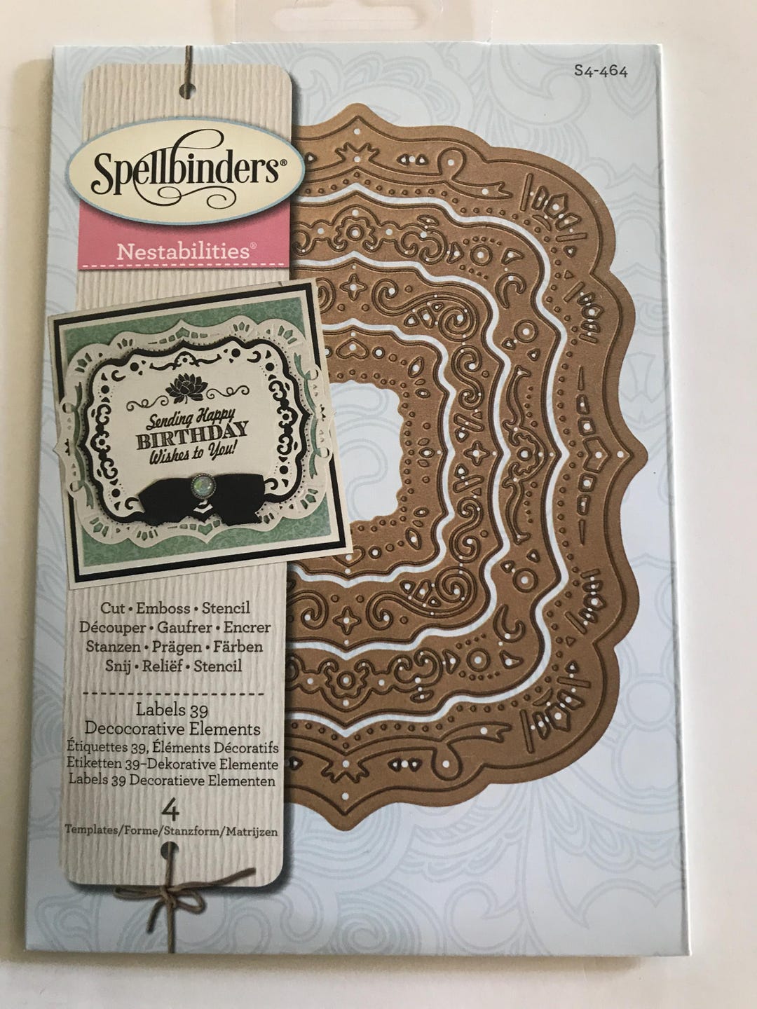 Spellbinders Nestabilities Die Cuts - Etsy