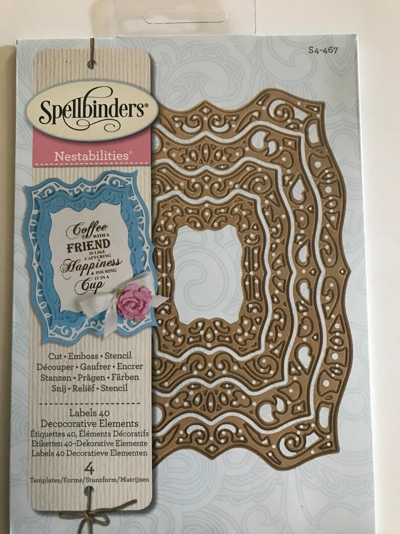 Spellbinders Nestabilities Die Cuts - Etsy