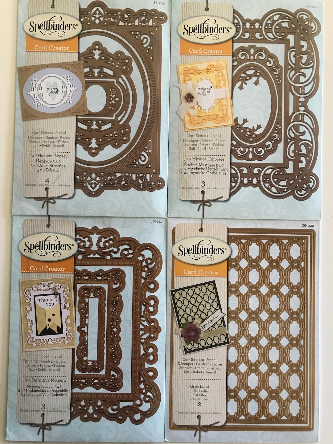 Spellbinders Card Creator Die Cuts - Etsy