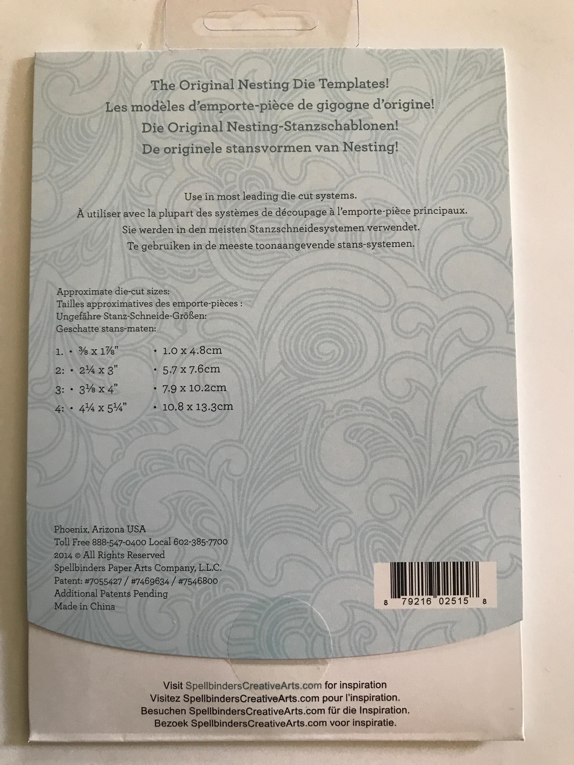 Spellbinders Nestabilities Die Cuts - Etsy