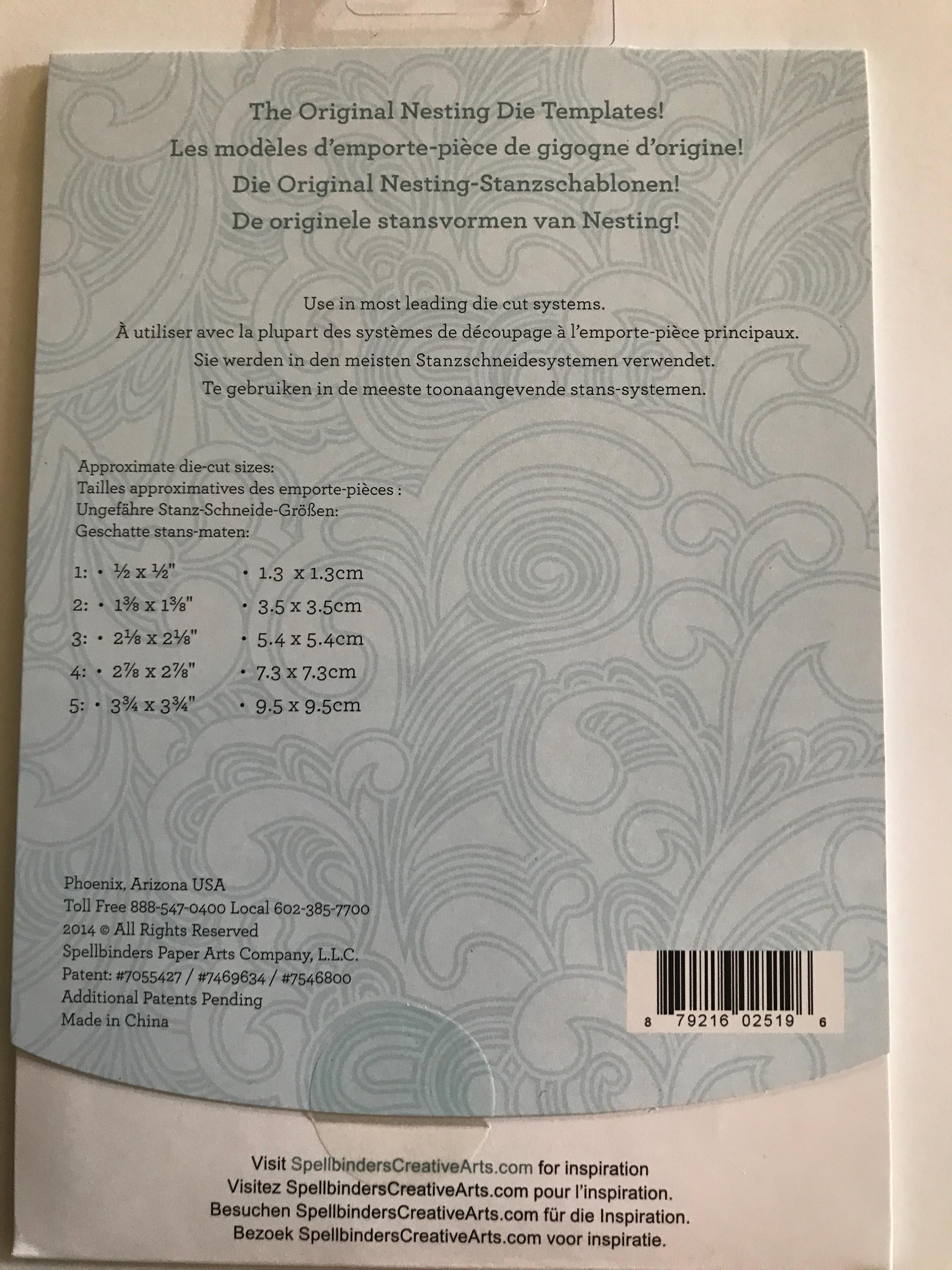 Spellbinders Nestabilities Die Cuts - Etsy