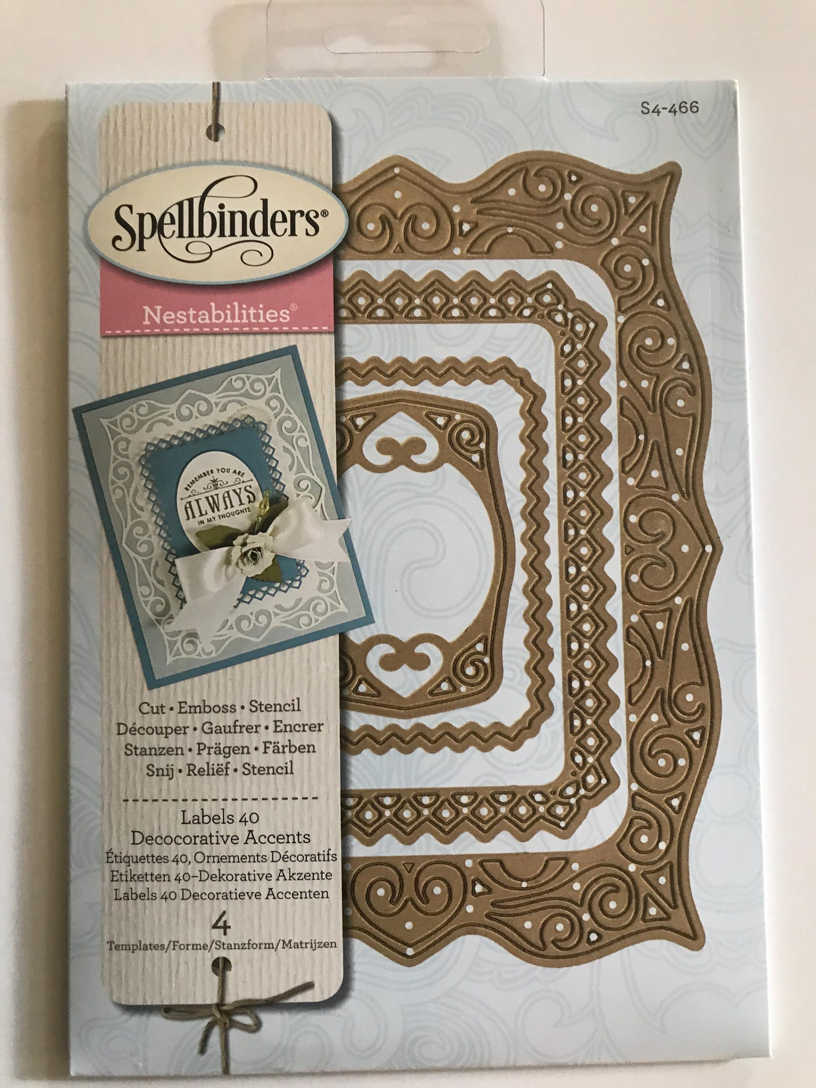 Spellbinders Nestabilities Die Cuts - Etsy
