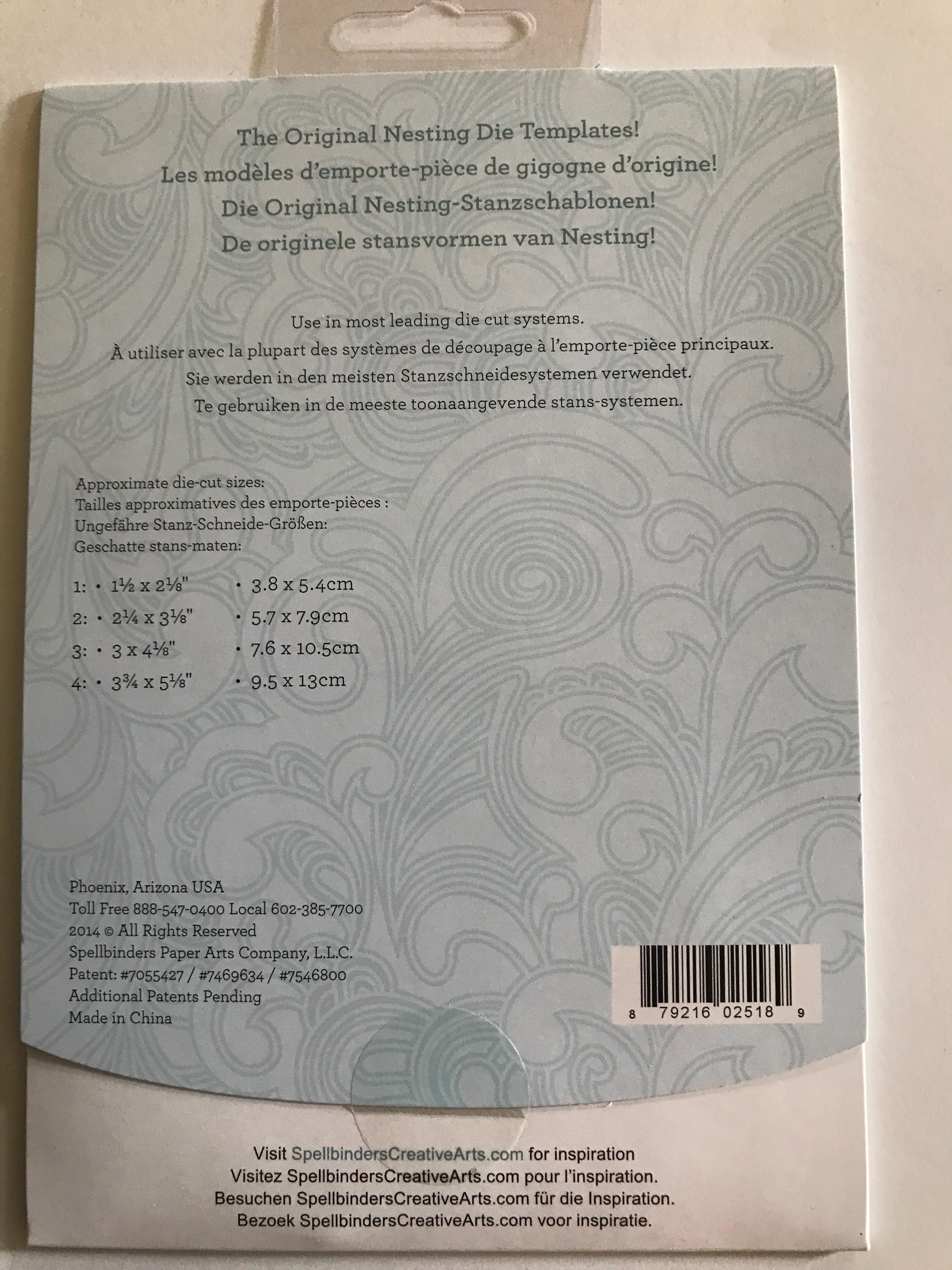 Spellbinders Nestabilities Die Cuts - Etsy