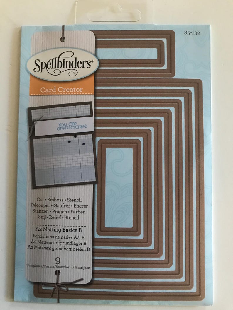 Spellbinders Card Creator Die Cuts - Etsy