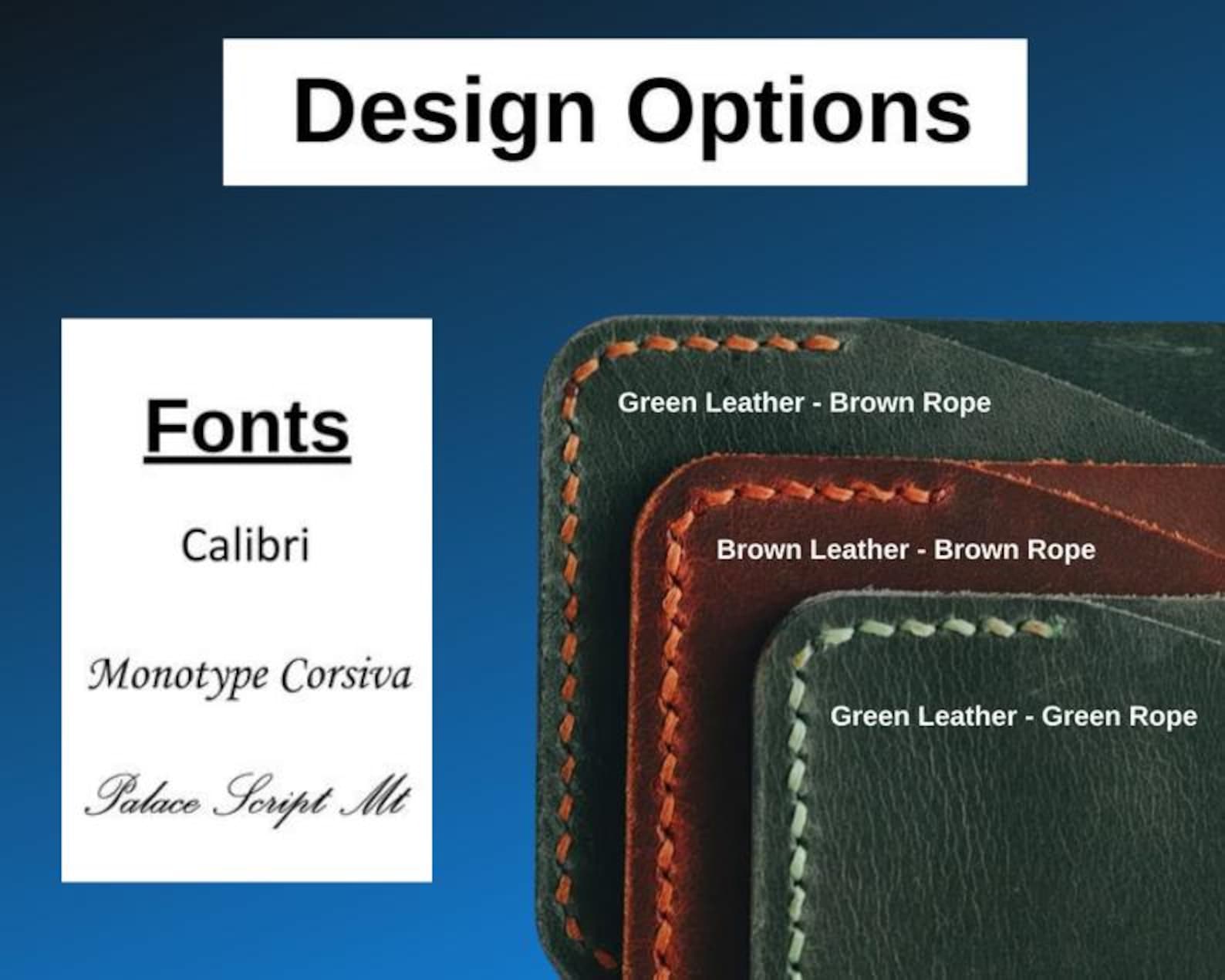 Minimalist Card Holder, Leather Card Holder, Leather Handmade Card ...