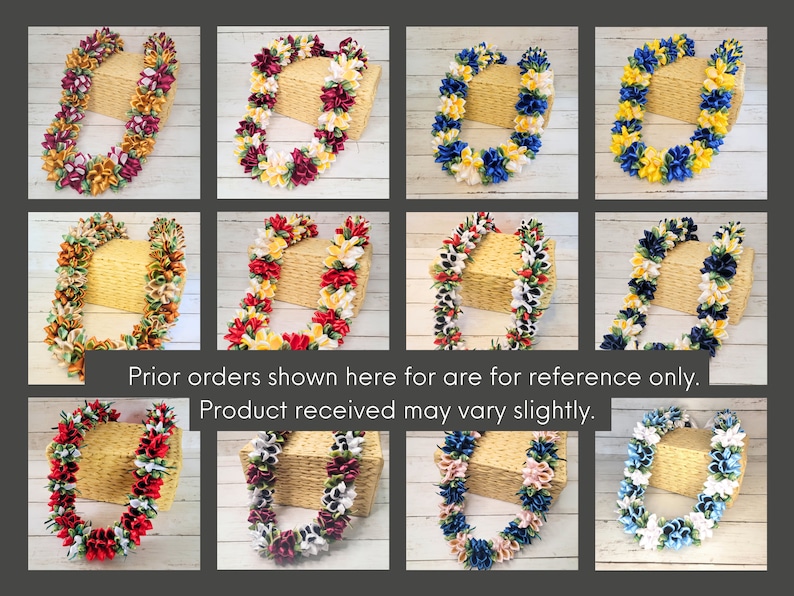 Custom Ribbon Flower Lei for Graduation or Special Occasion - Etsy