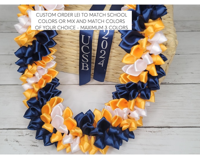 Graduation Name Lei - Etsy
