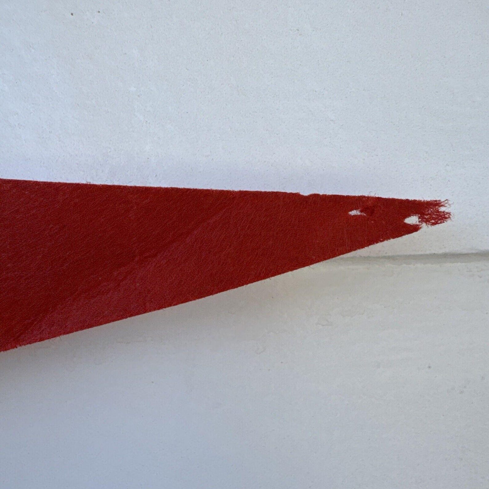 Boevers Beaver School Felt Flag Pennant 8 X 23 Red White - Etsy
