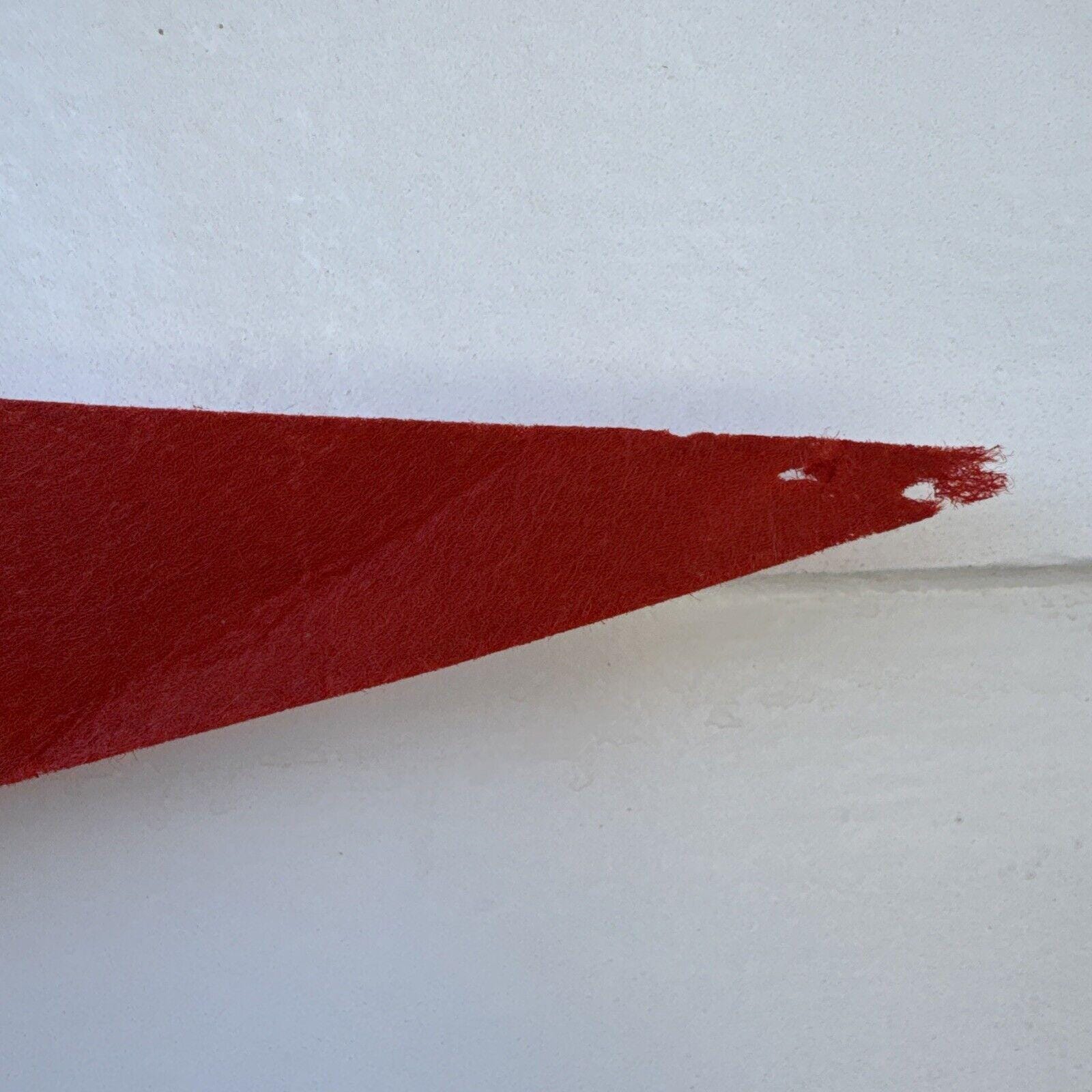 Boevers Beaver School Felt Flag Pennant 8 X 23 Red White - Etsy