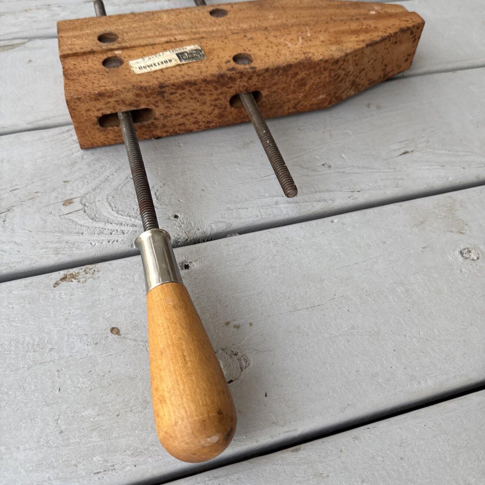 Vintage Sears Wooden Craftsman Adjustable Handscrew Wood Clamp 12" - Etsy