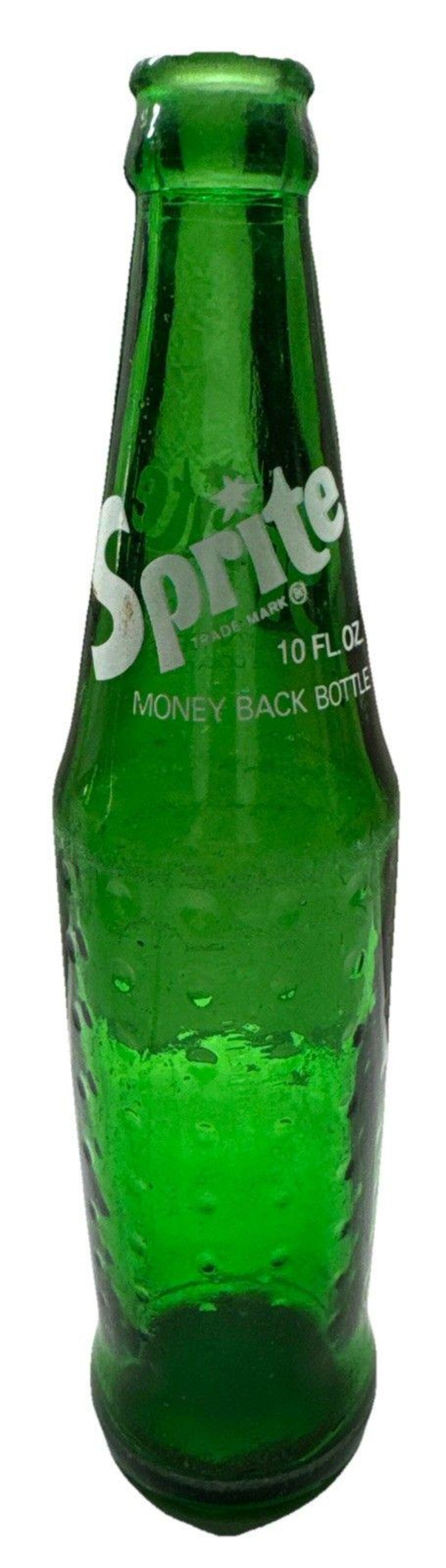 Vintage Sprite 10oz Green Glass Bottle | Embossed ACL | As-is ...