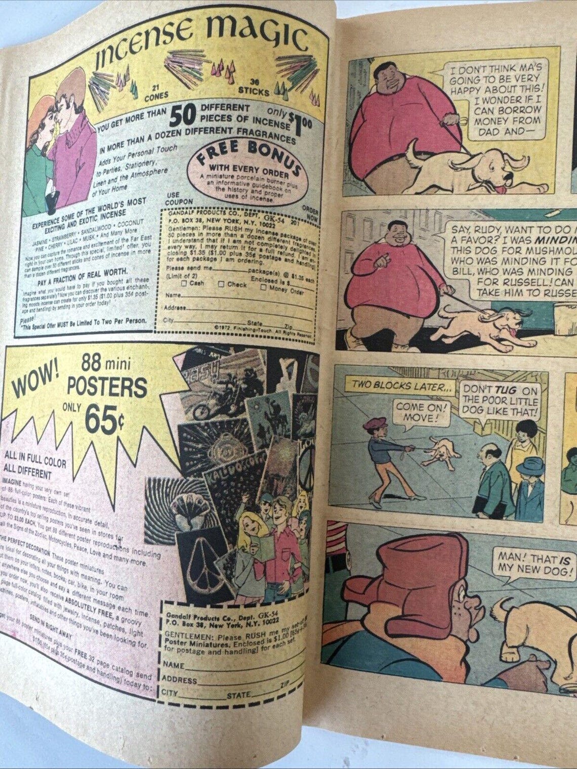 Retro Fat Albert & the Cosby Kids Gold Key Comic Toy Slider Ad 1975 - Etsy