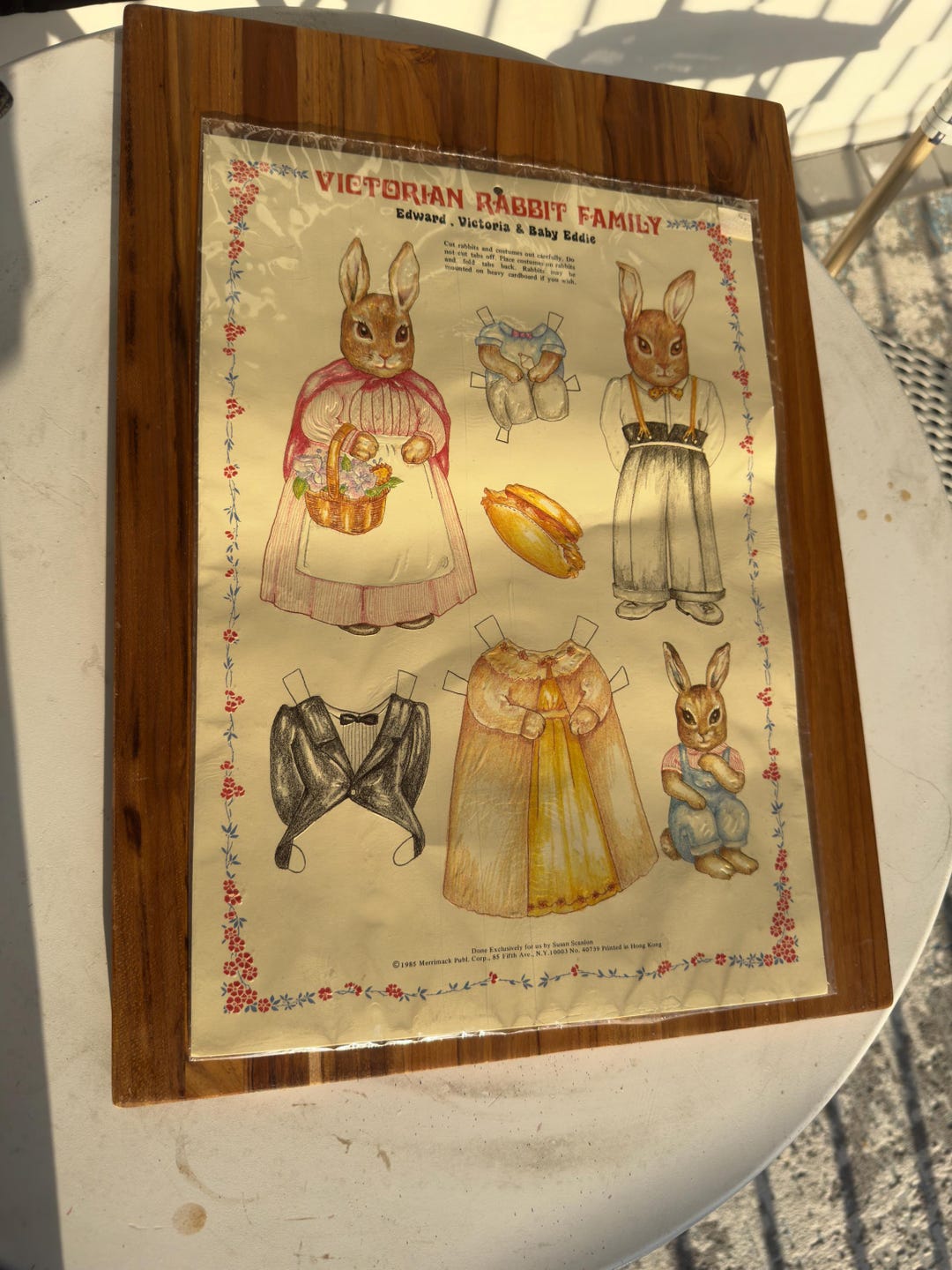 Victorian Rabbit Family Cut-outs - Paper Dolls: Mom (victoria), Dad ...