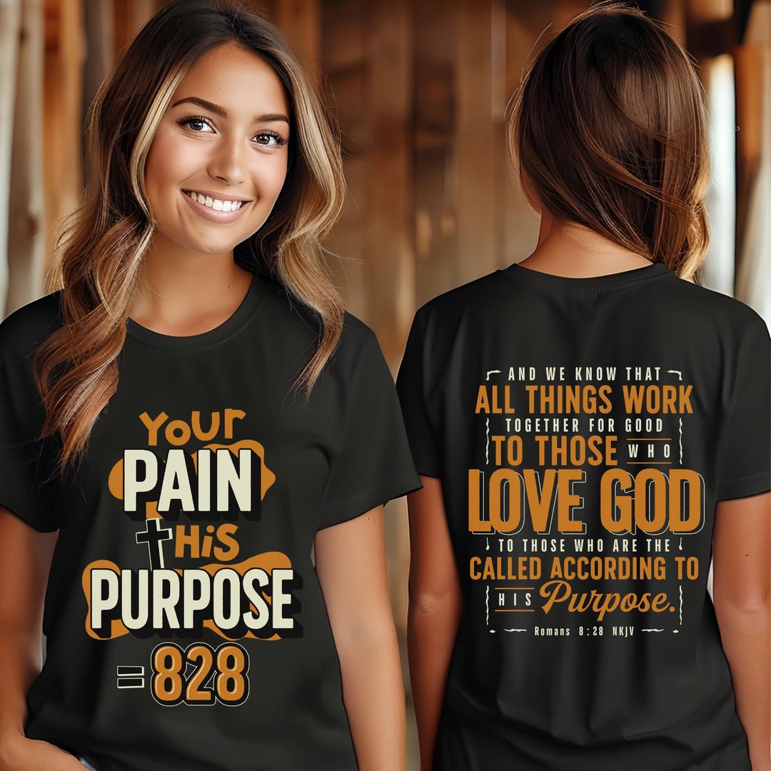 Your Pain His Purpose T-shirt Faith Based T-shirt Inspiring ...