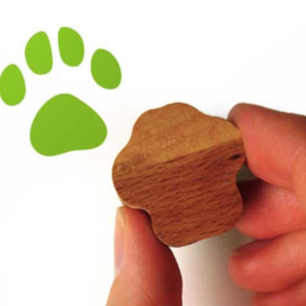 Paw Print Stamps - Etsy