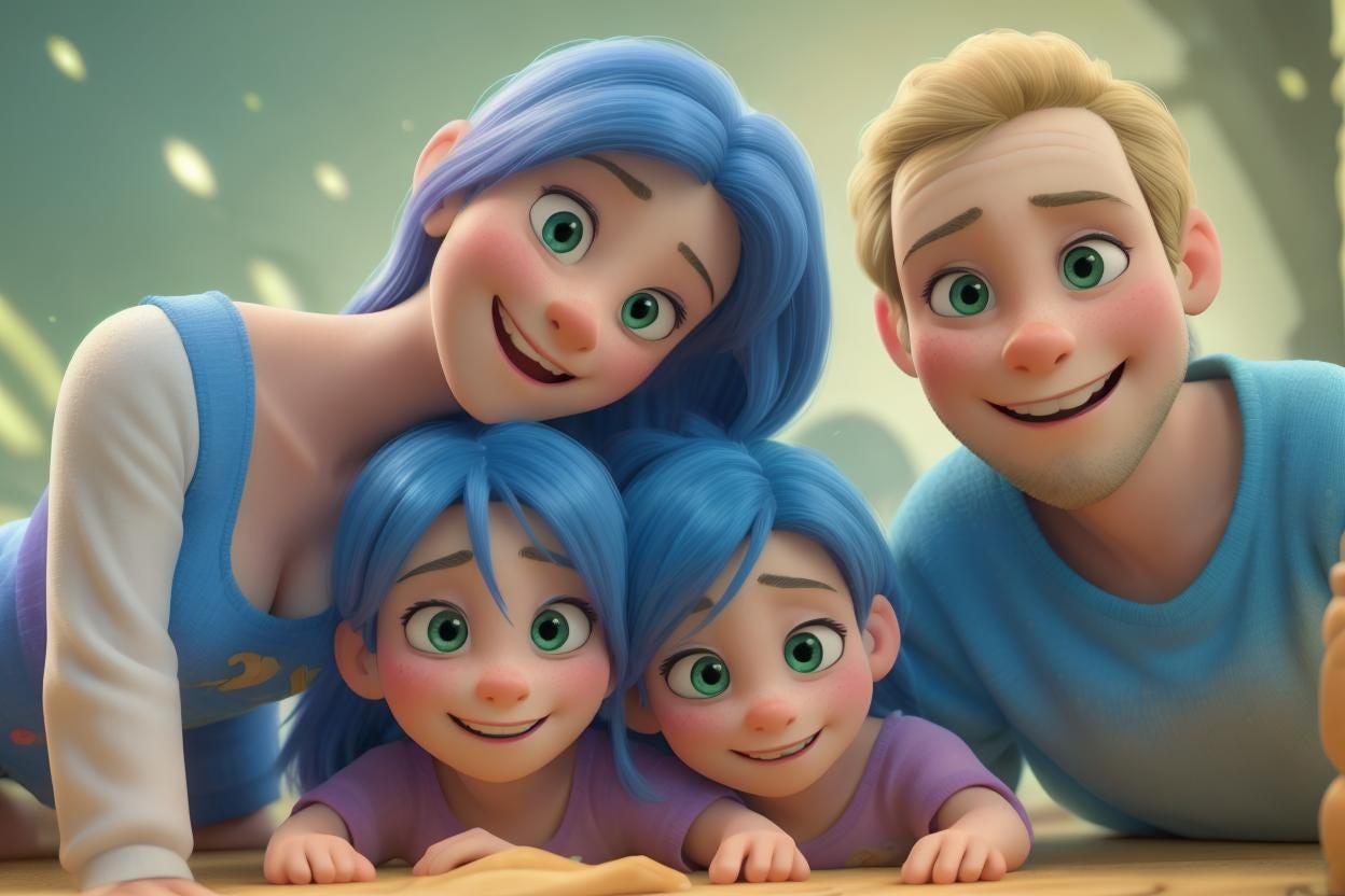Custom 3D Pixar-style Cartoon Portrait – Transform Your Photo Into a ... Custom 3D Pixar-style Cartoon Portrait – Transform Your Photo Into a ...
