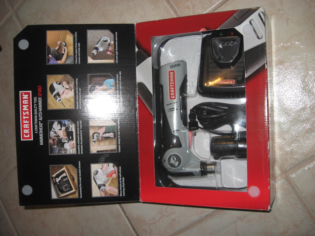 NEW Craftsman Nextec Hammerhead 12V Li-ion Cordless Auto-hammer ...