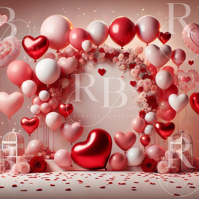 Valentines Backdrop - Etsy