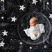 Newborn Stars Starry Night Illustration Digital Backdrop, Baby Digital ...