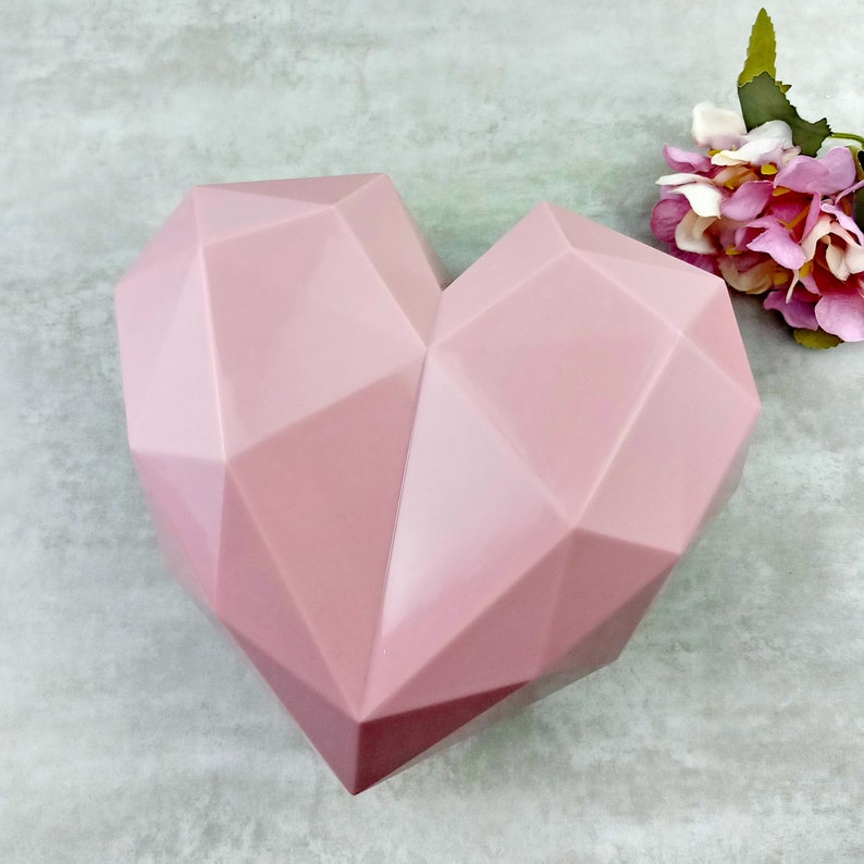 Eternal Rose Diamond Heart Gift Box Preserved Flower Gift - Etsy