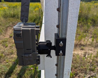 Game Camera Solar Panel T-post Mount - Etsy