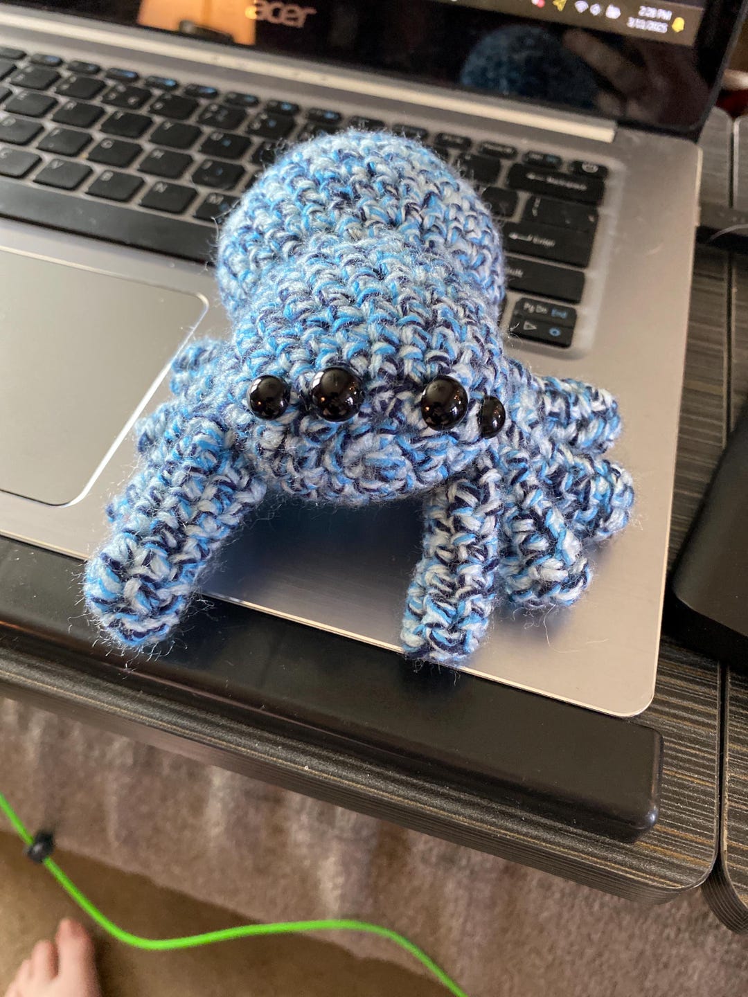 Jumping Spider Plush, Cute Realistic Soft Toy for Kids, Home Decor or ...