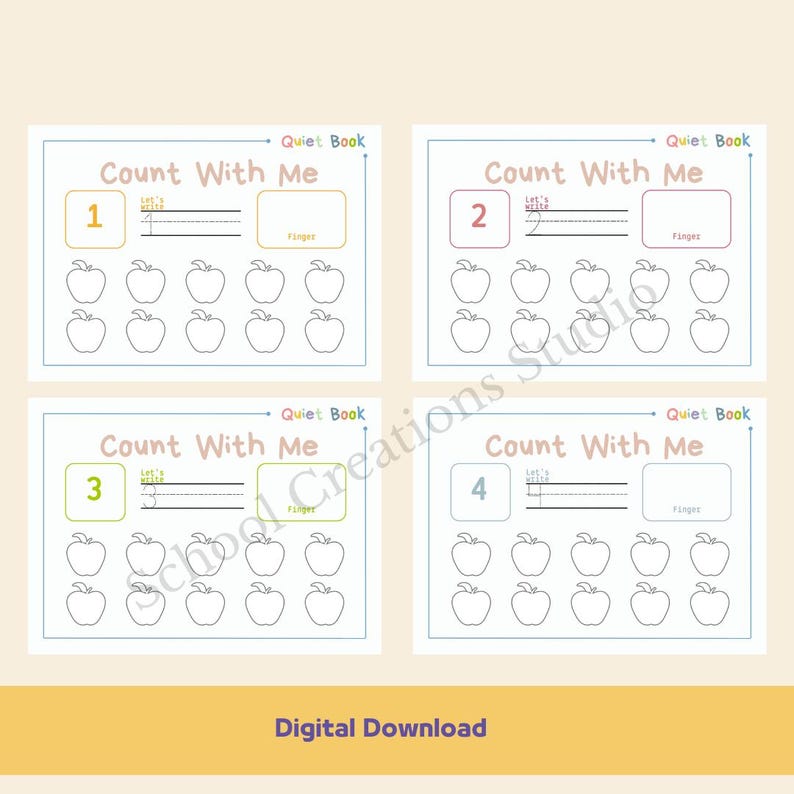 Toddler Learning Busy Quiet Book Binder Printable | Montessori ...