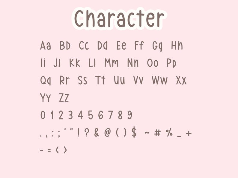Handwriting Font, Cute Note-taking Font (OTF, TTF) - Etsy