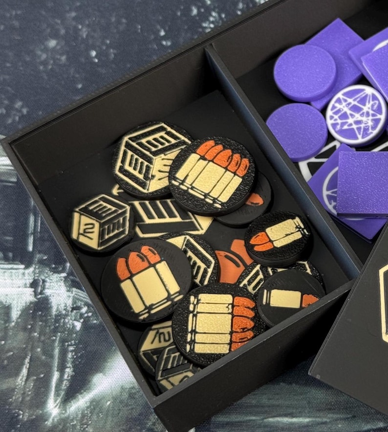 Ammo Tokens Arkham Horror LCG | Deluxe Ammo Bullets & Cylinder ...