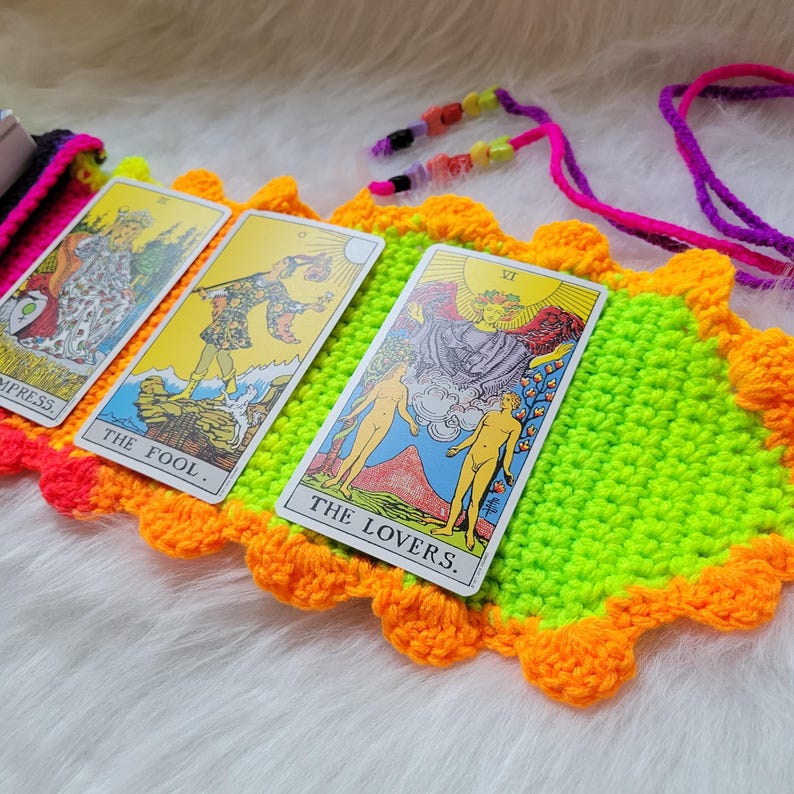 Crochet Tarot Card Pouches - Etsy