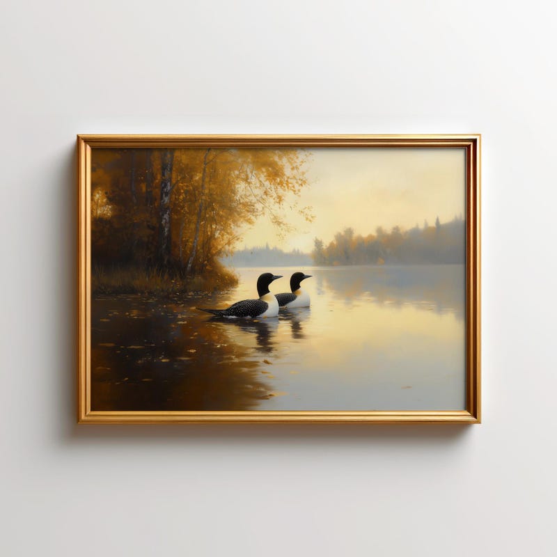 Loon Painting - Etsy