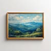 Blue Ridge Mountains Painting of Shenandoah National Park Wall Art of ...