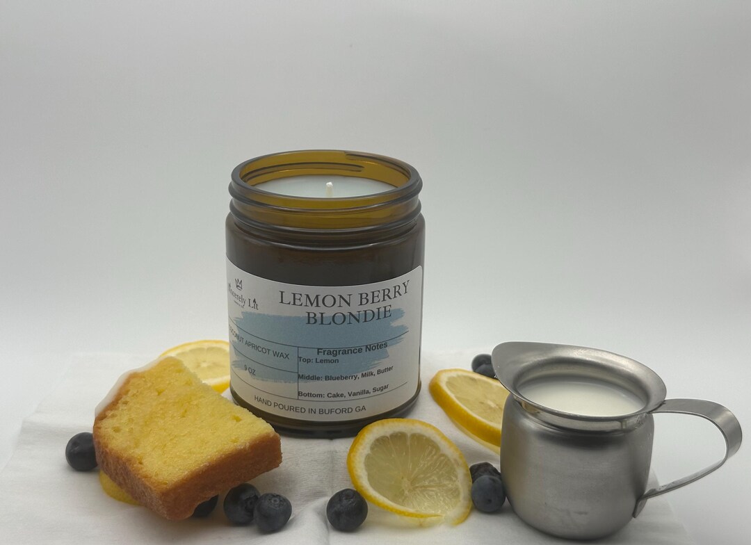 Lemon Berry Blondie” Candle: A Nostalgic Twist - Sincerely Lit Candle ...
