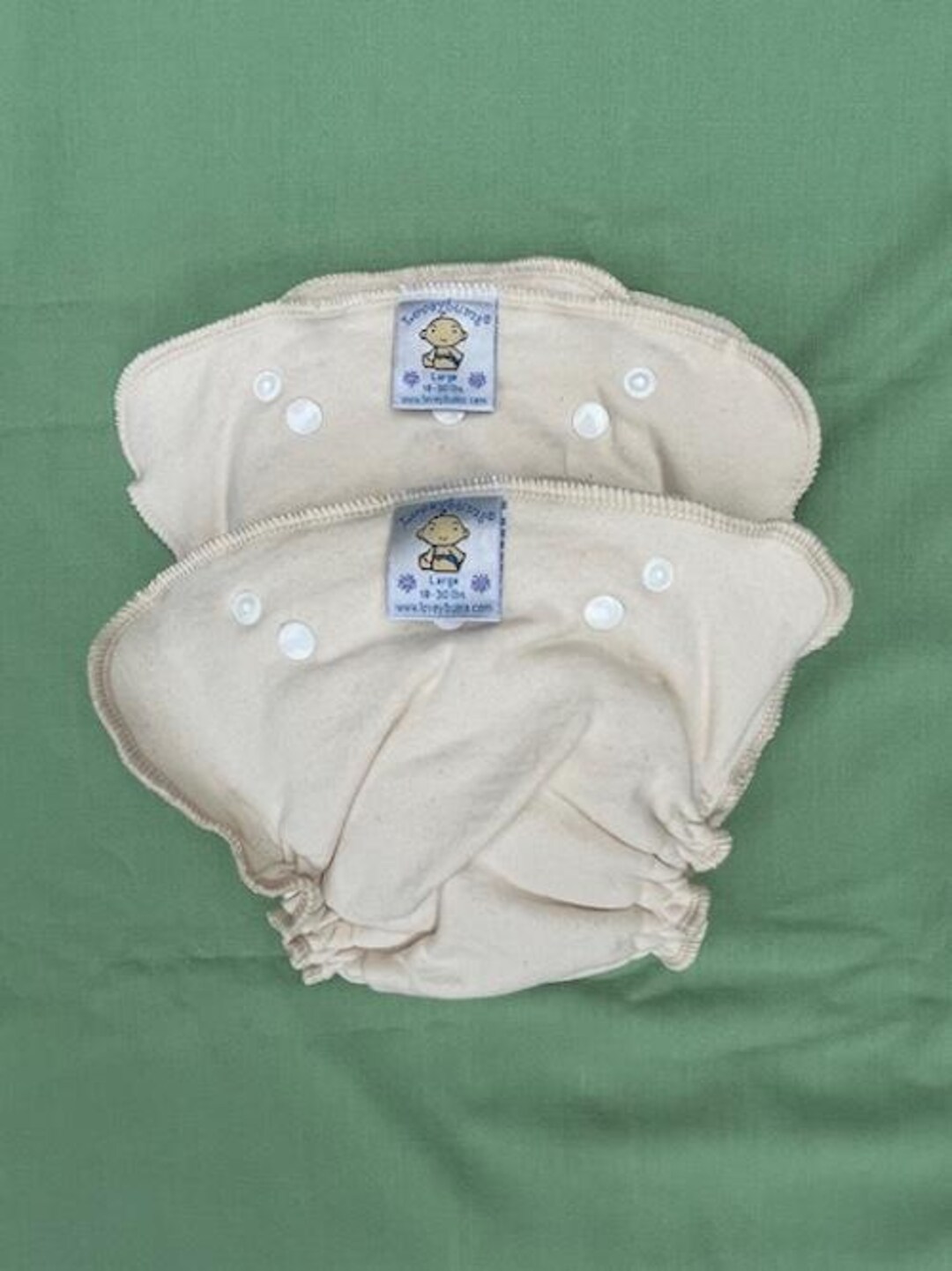 Loveybums Large 2 Pack LIO Snap-in Organic Diaper , Fit 18-30 Lbs - Etsy