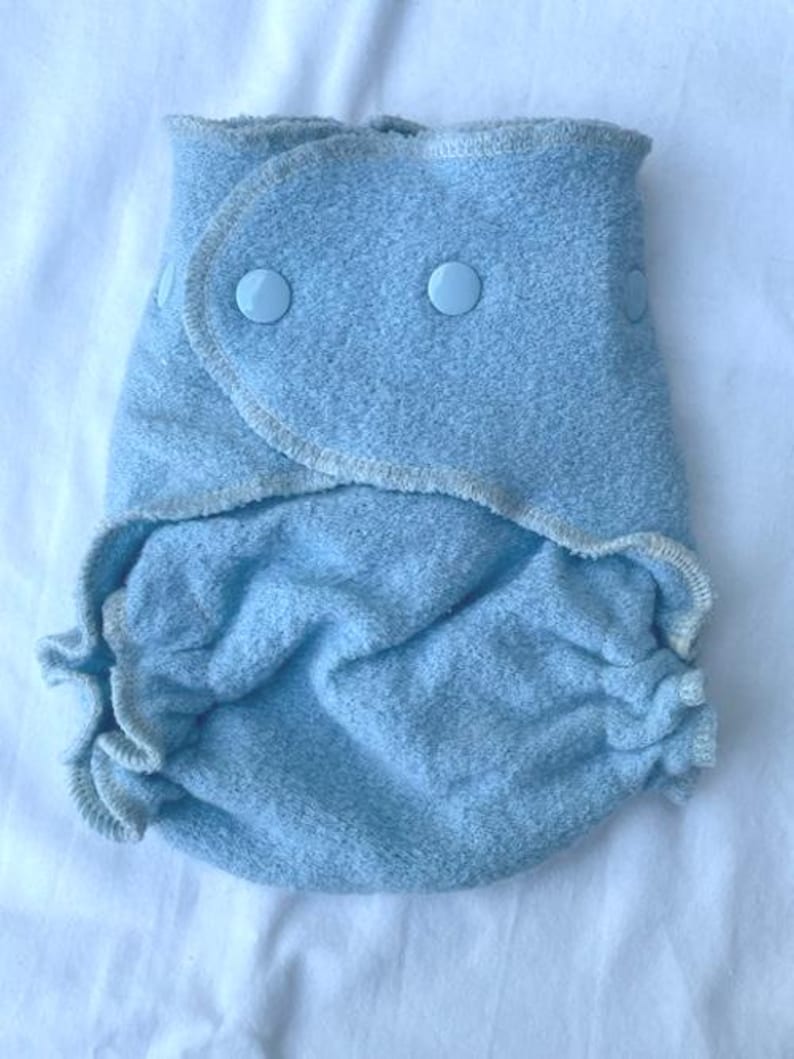 Loveybums Medium Baby Blue Wool Diaper Cover Fit 9-22 Lbs . - Etsy