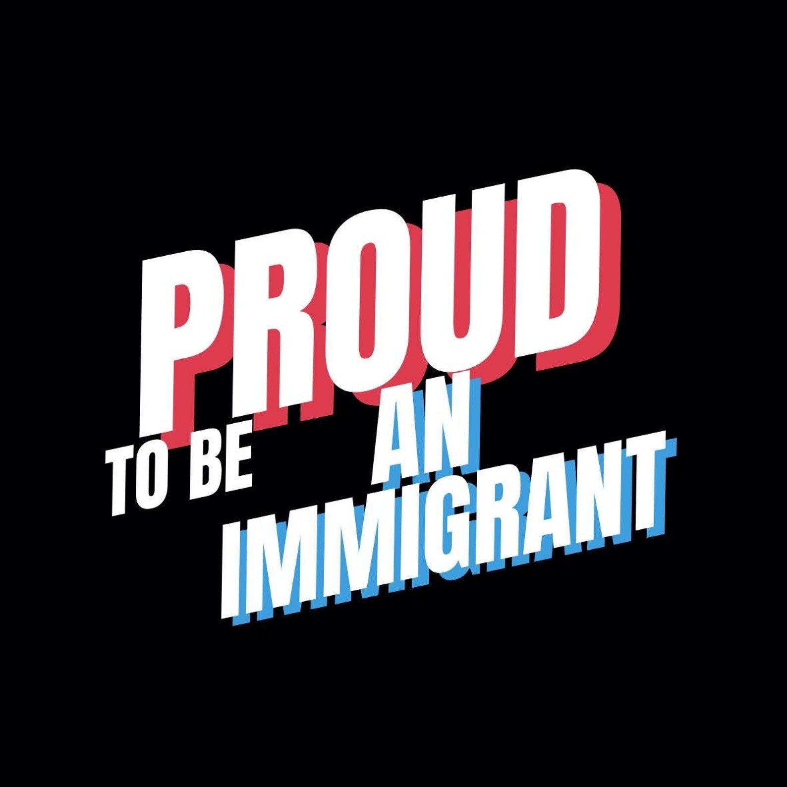 Proud to Be an Immigrant Stickers - Etsy