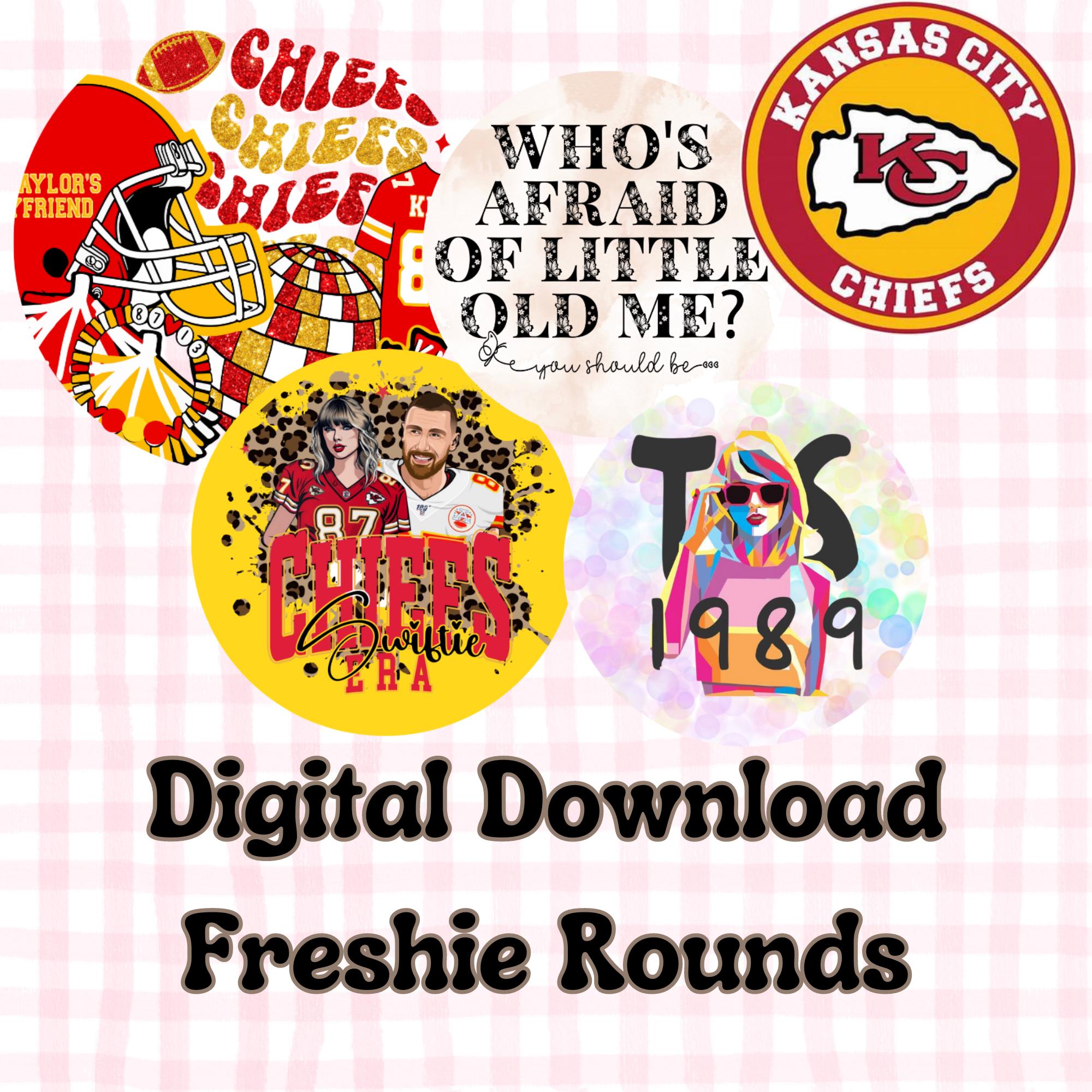 PNG Digital Download 2 Round Sticker Car Football, Swiftie, Chiefs - Etsy