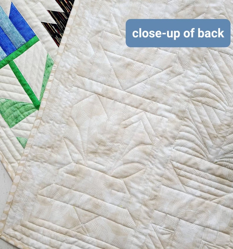 FANCY FOREST Baby Quilt // Pattern by Elizabeth Hartman // Handmade by ...