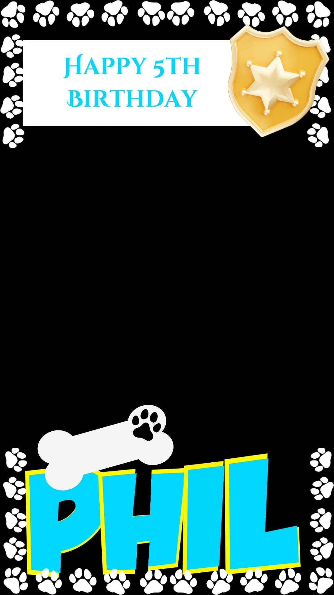 Custom 360 Photo Booth Overlay, Any Occassion 360 Overlay, Photo Booth ...