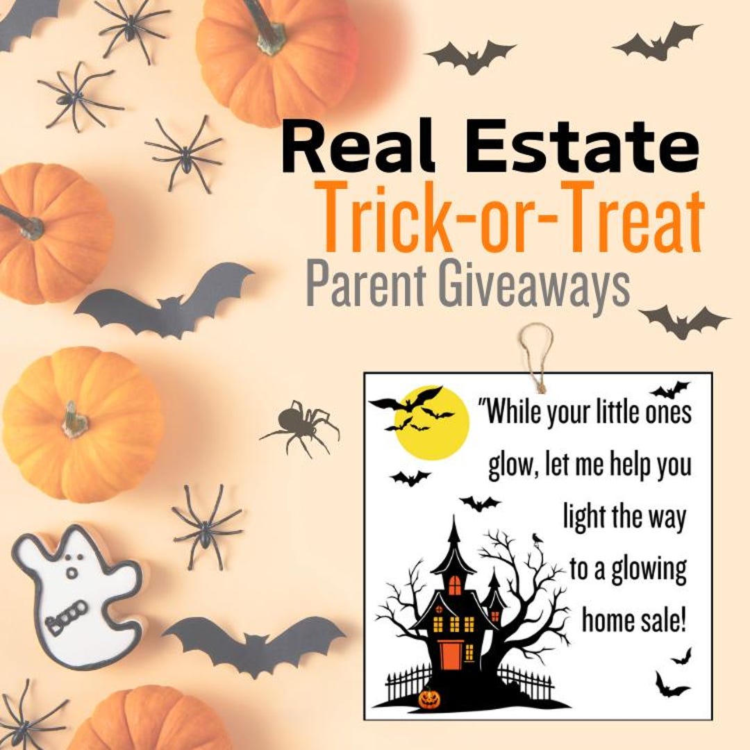 Realtor Printable Parent Giveaways, Real Estate Pop by Tags, Real ...