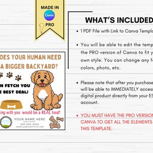 Dog Treats Editable Pop Bys | Dog Parks | BE the HIT With Dog Lovers! | Real Estate Pop Bys ...