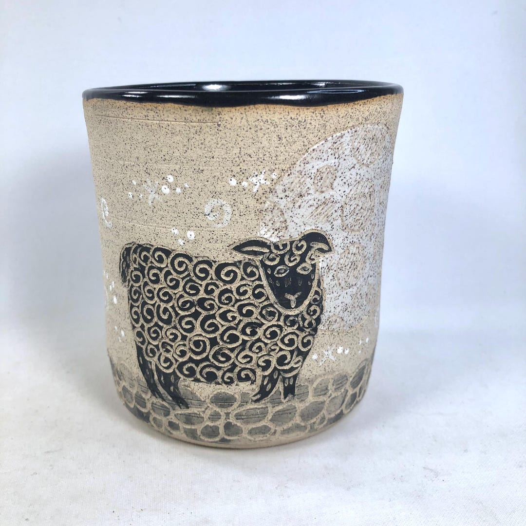 Handmade Pottery, Handmade, Utensil Crock, Stoneware Crock, Hand ...