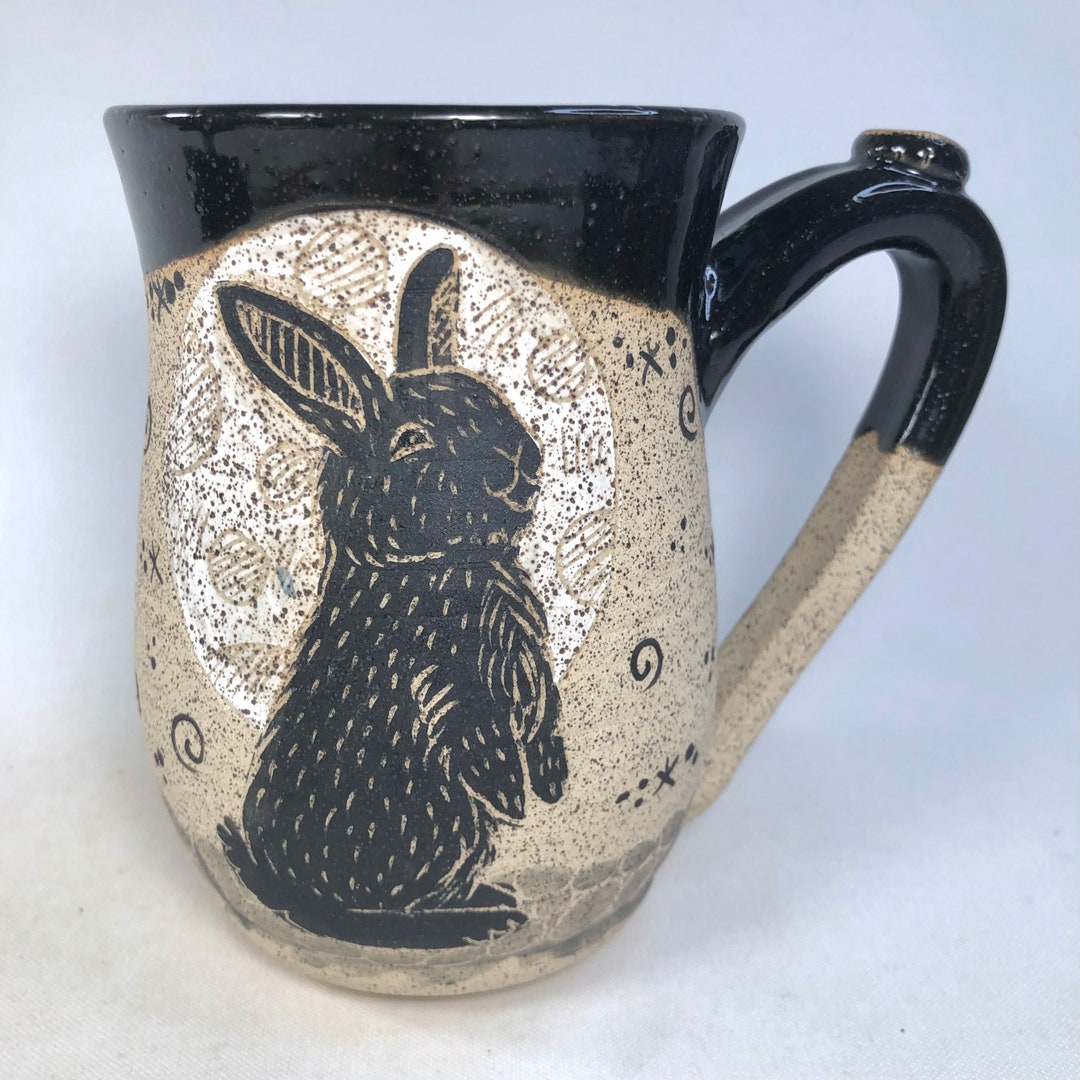 Handmade Pottery, Handmade Stoneware Mug, Hand Painted, Ceramic Mug ...