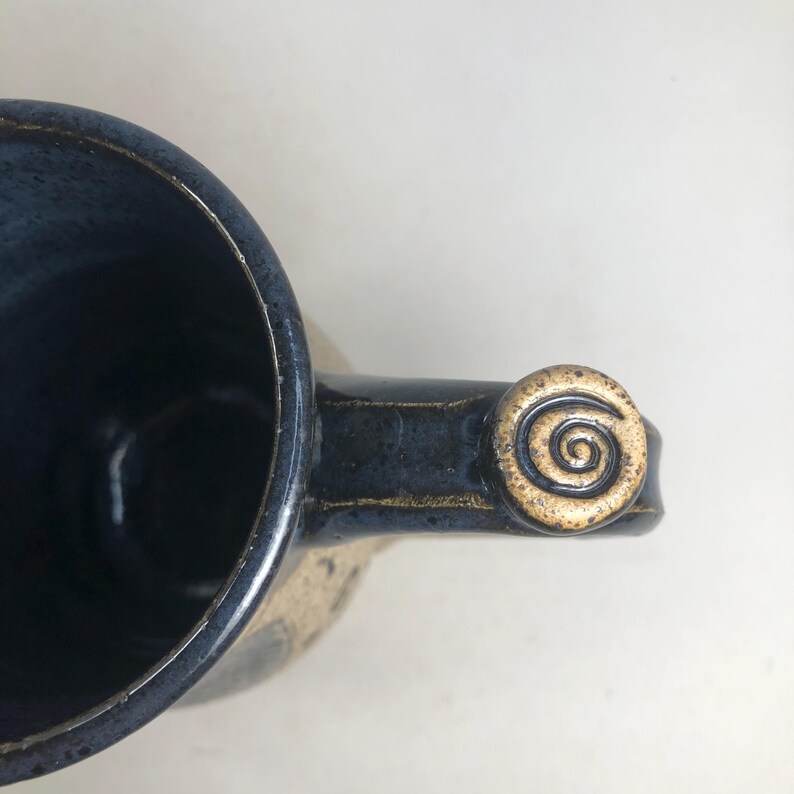 Handmade Pottery, Stoneware Mug, Hand Painted, Skull, Sgraffito, Goth ...