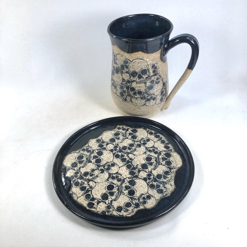 Skull Dinnerware - Etsy
