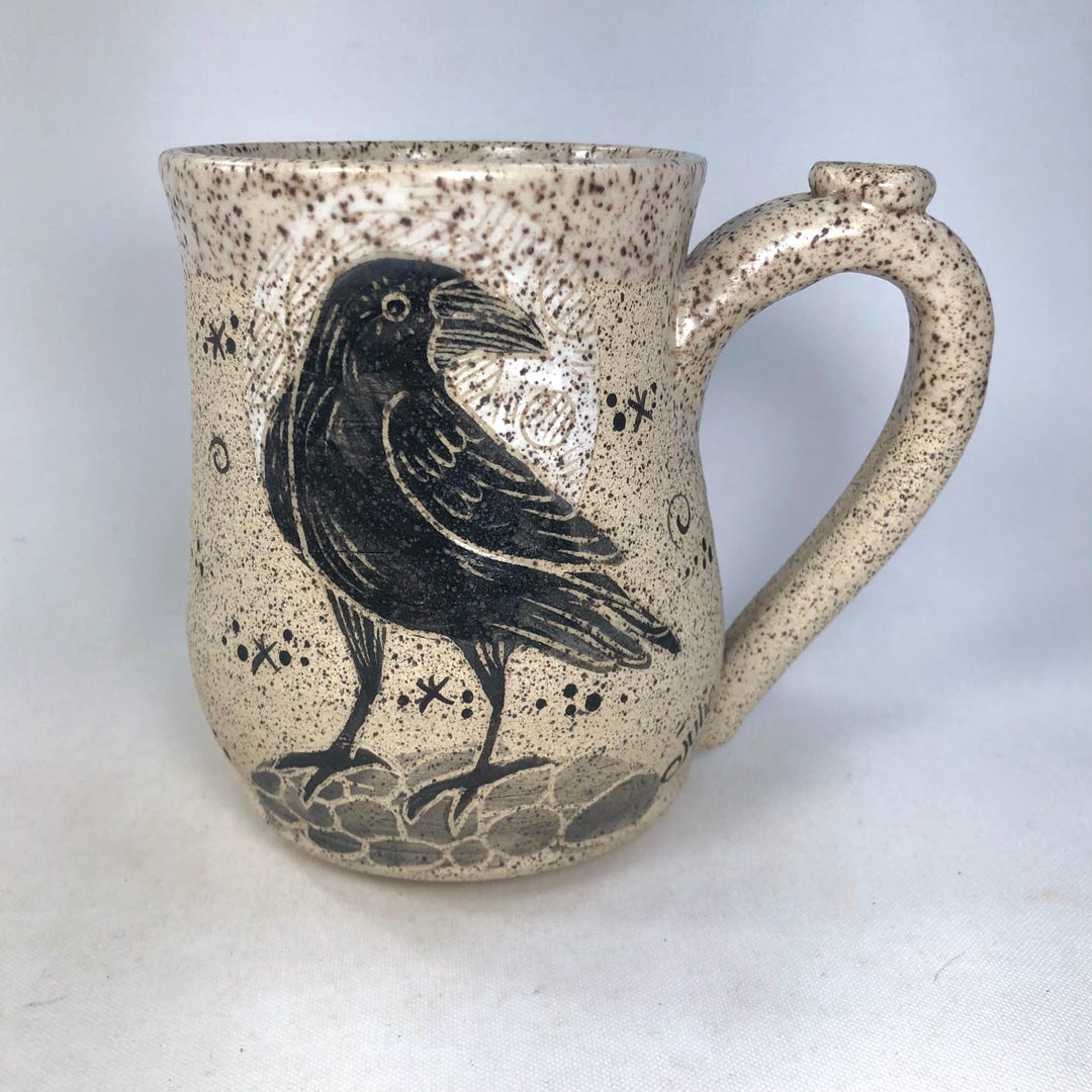 Handmade Pottery, Handmade, Stoneware Mug, Hand Painted, Ceramic Mug ...