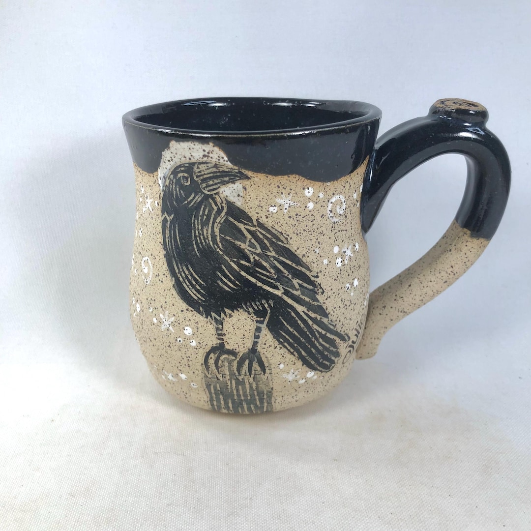 Handmade Pottery, Handmade Stoneware Mug, Hand Painted, Ceramic Mug ...