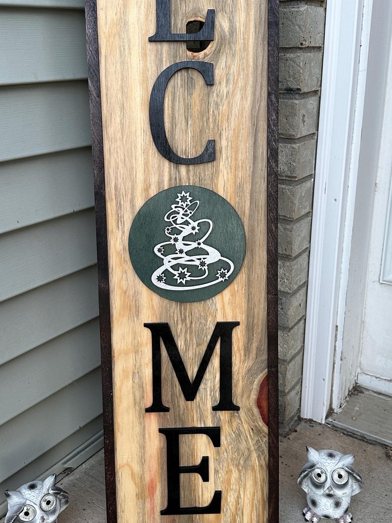 Interchangeable Welcome Sign - Etsy