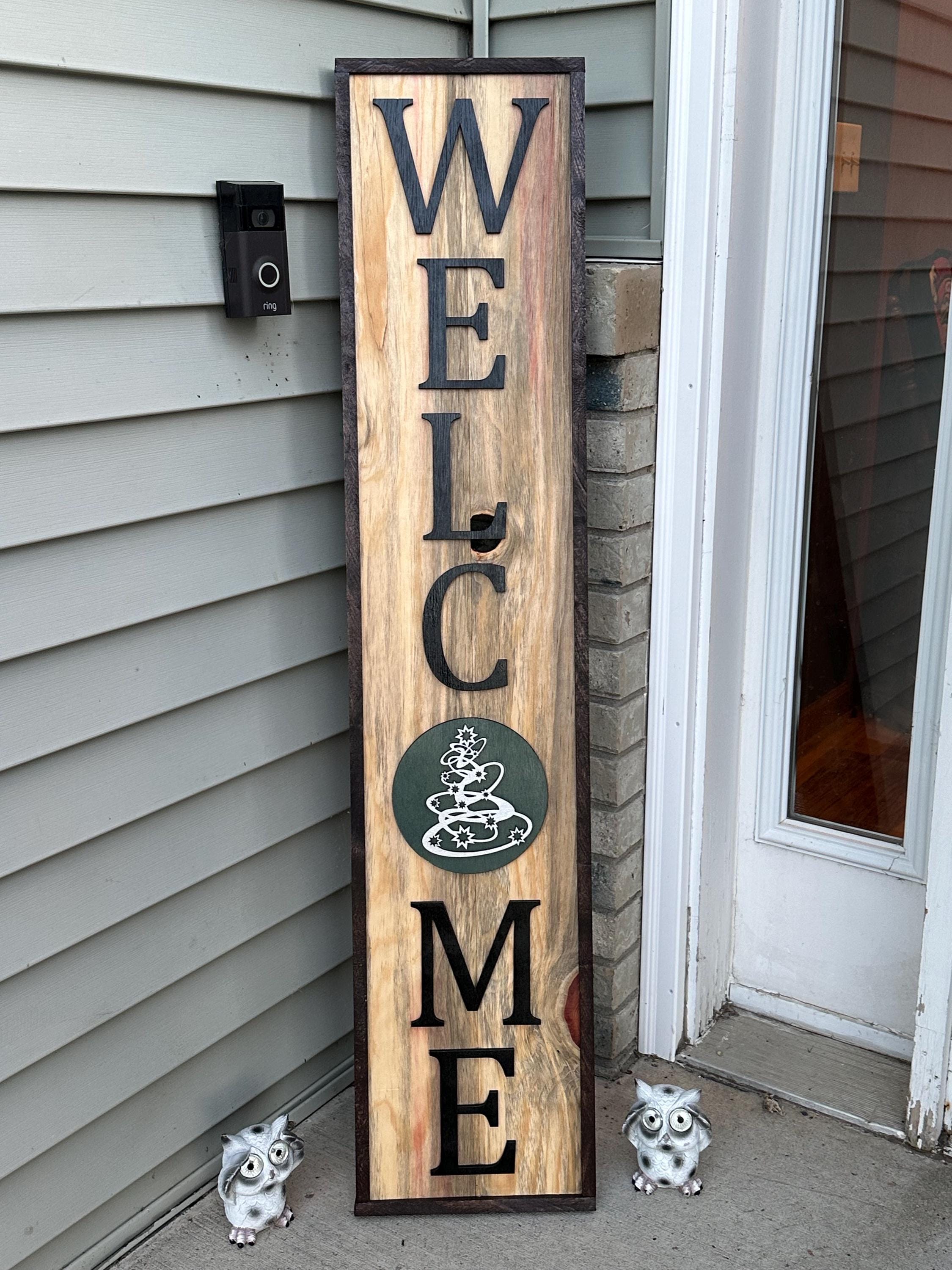 Interchangeable Welcome Sign - Etsy
