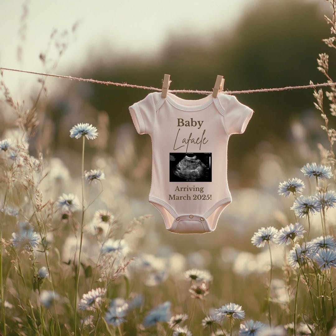 Its a Boy Pregnancy Announcement Digital Clothesline Baby Boy ...